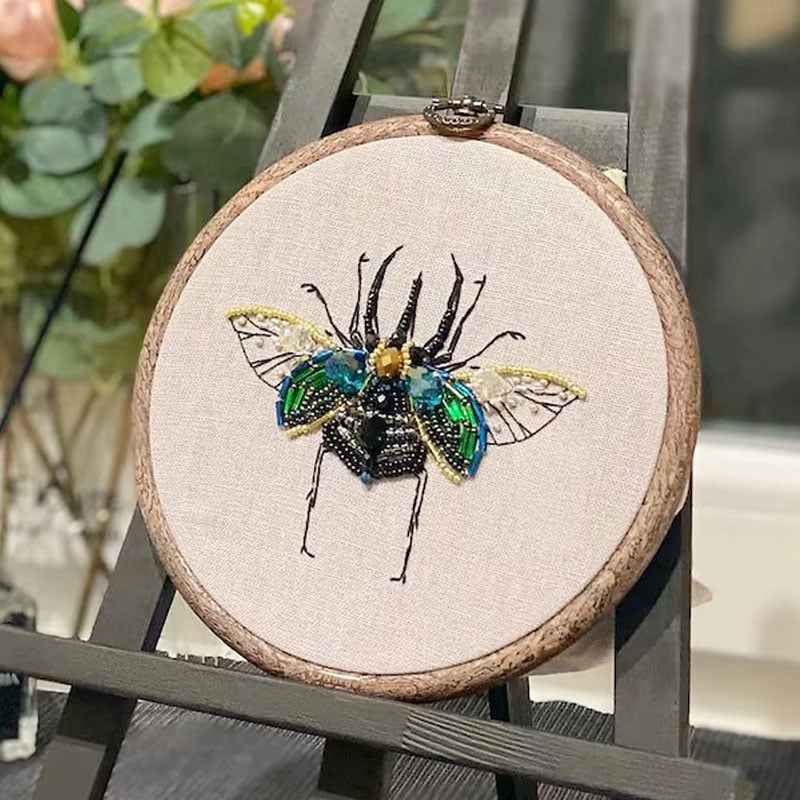 Insect Bead Embroidery DIY Craft Kit – ffmetro