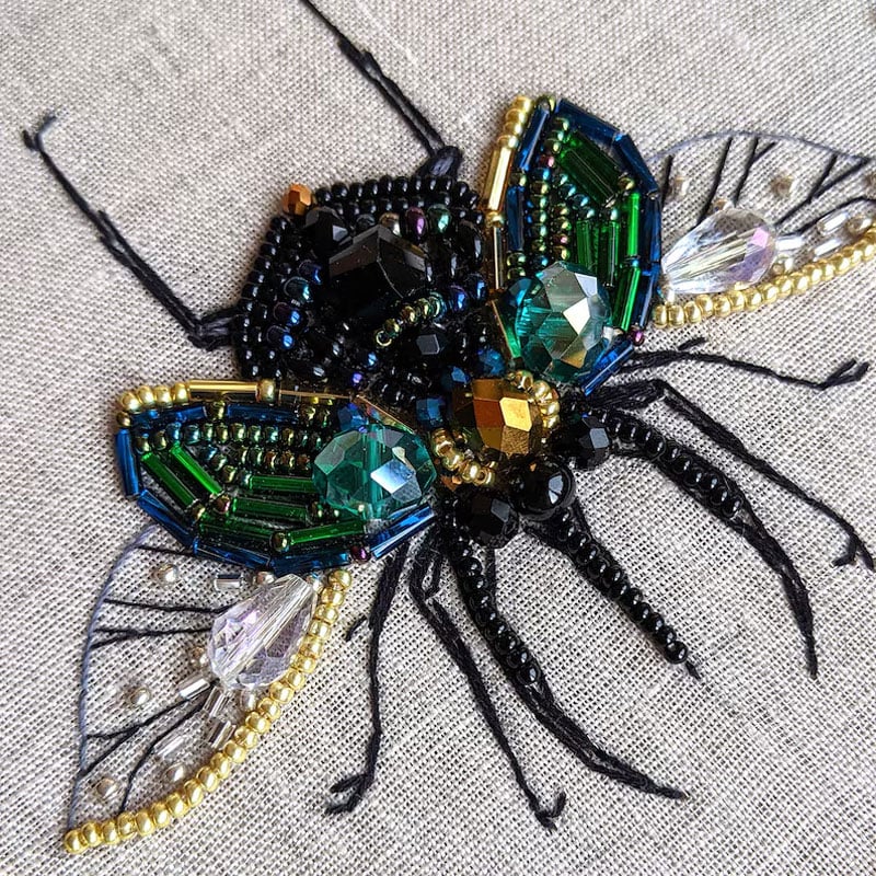 Insect Bead Embroidery DIY Craft Kit – ffmetro