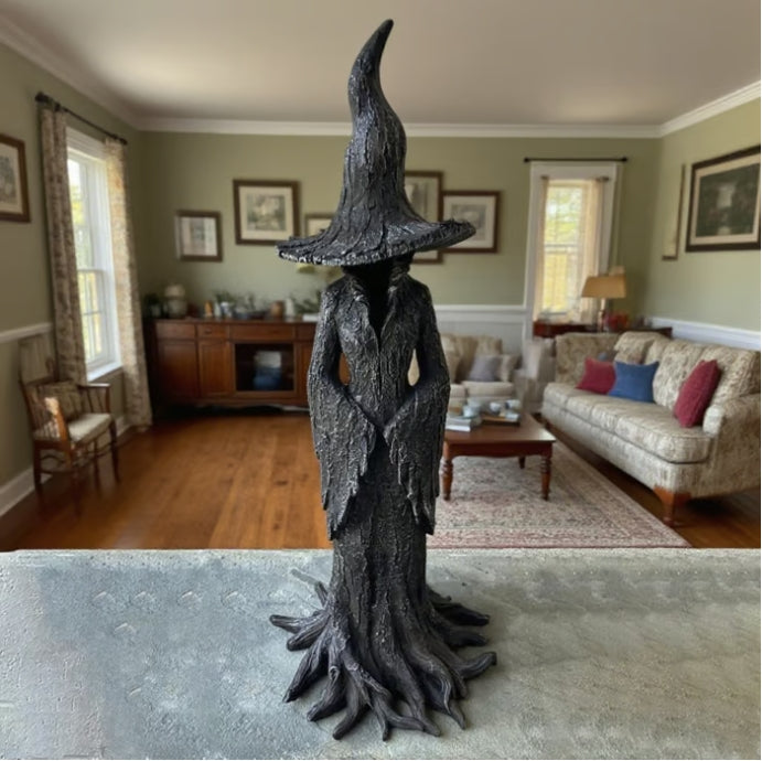🔥LAST DAY 49% OFF - ️‍🔥🧙‍♀️Hand-Painted Enchanting Witch Statue: The ...