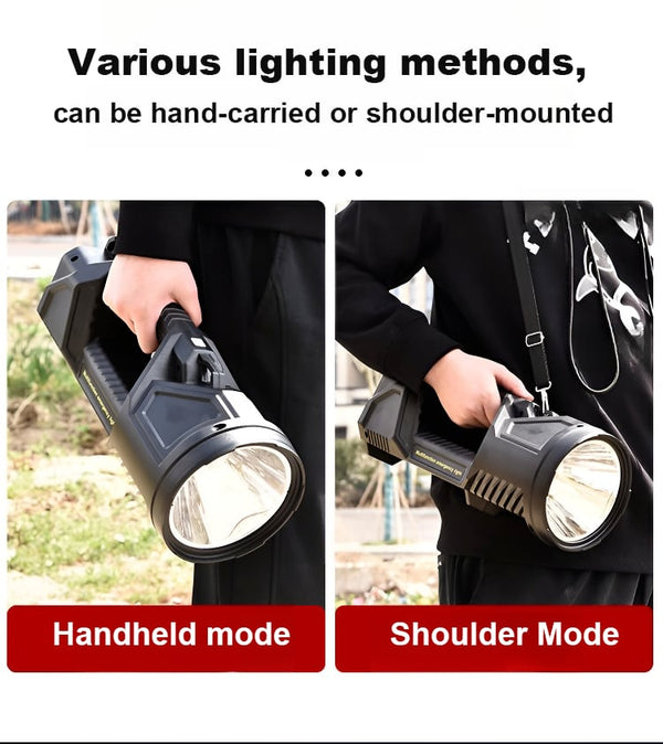 🔥Last Day 50% OFF🔥New German 1000000 lumens Waterproof Spot Lights Han ...