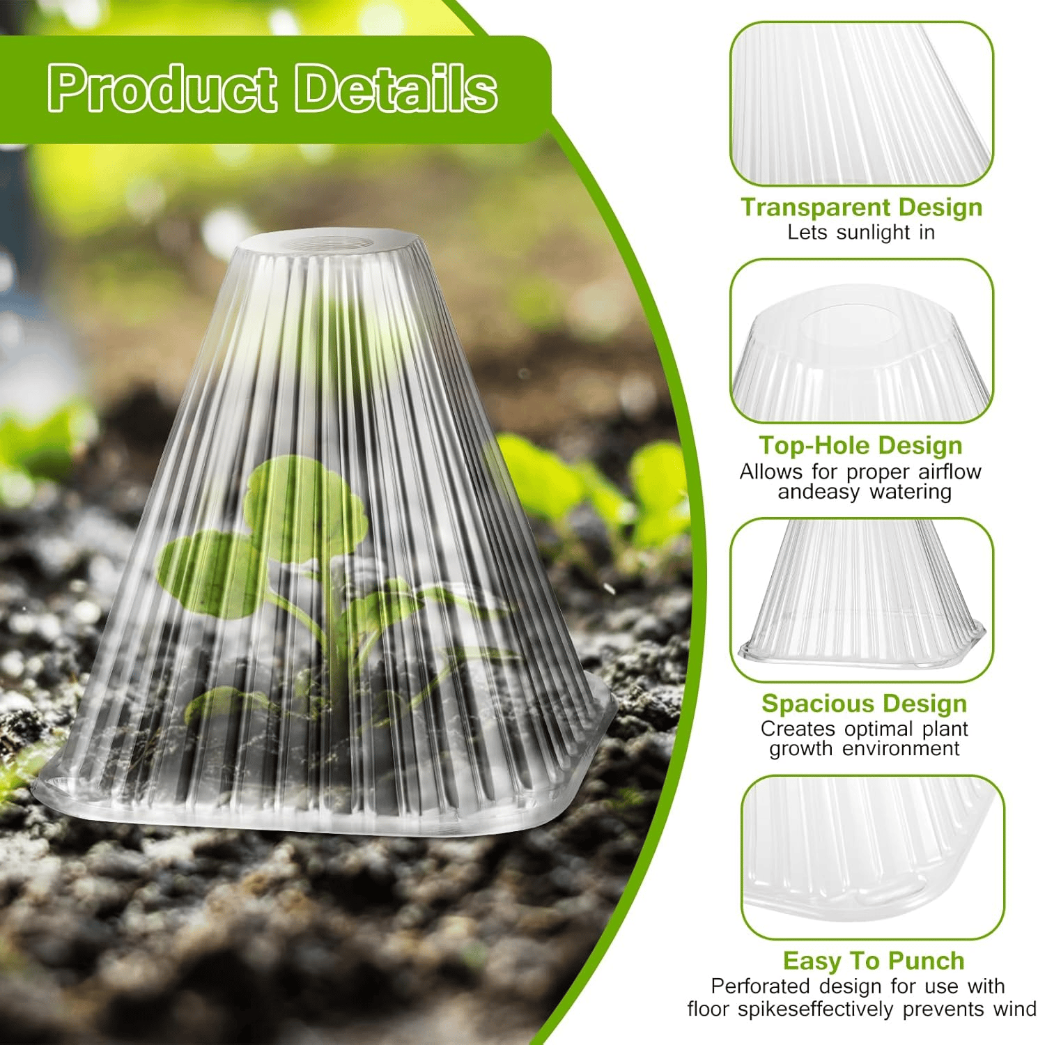 🌱Gardening Greenhouse Plant Covers (10 PCS/Set) – ffmetro