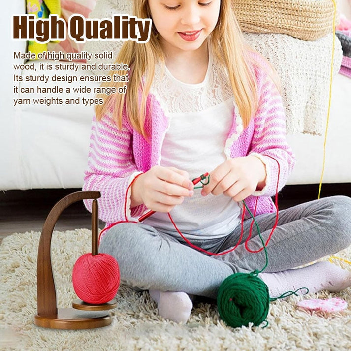 Wooden Yarn Spool Rack – ffmetro