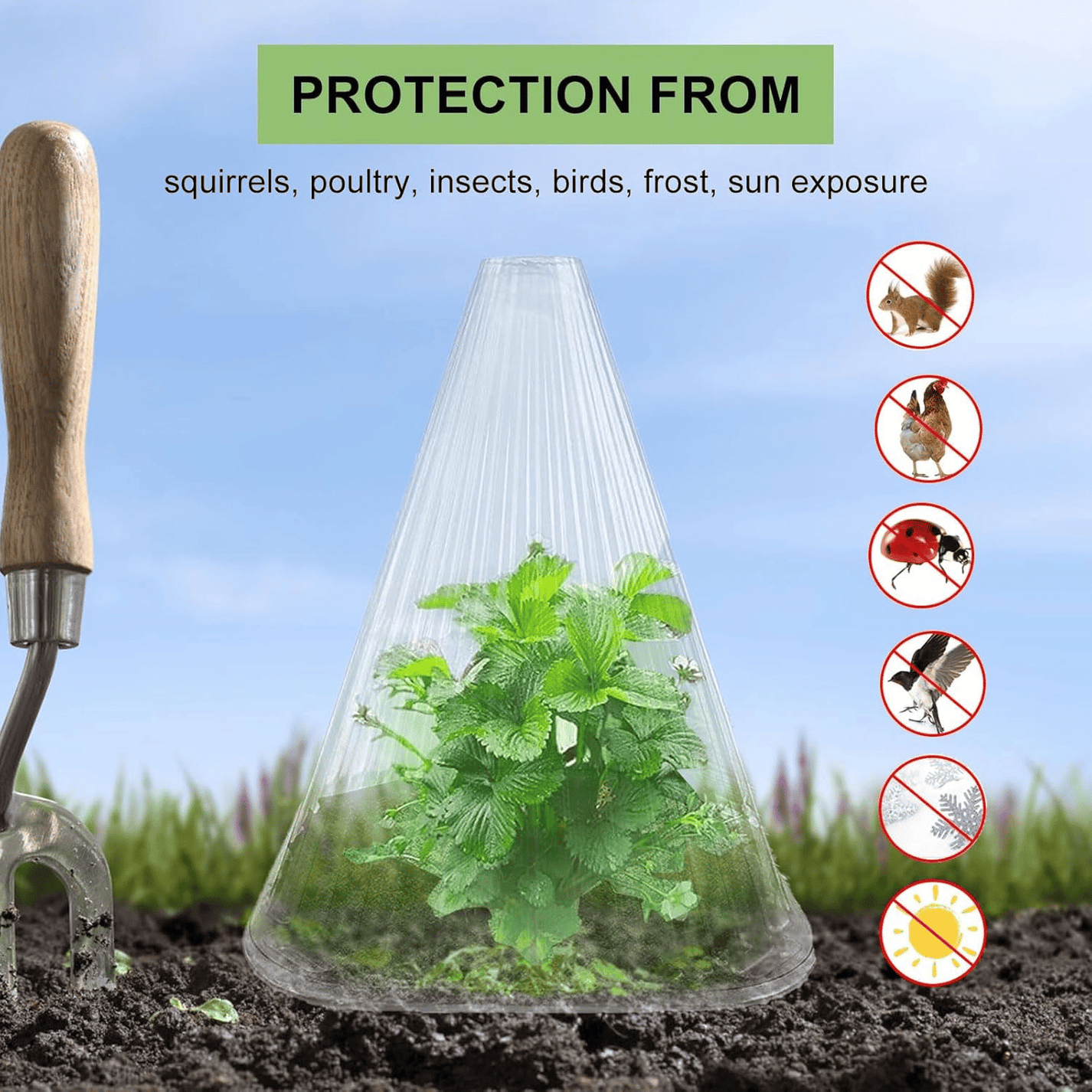🌱Gardening Greenhouse Plant Covers (10 PCS/Set) – ffmetro