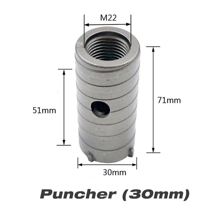 Impact-Resistant Wall Puncher - Electric Drill Accessories – ffmetro