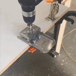Woodworking 35mm Hinge Boring Jig Hole Opener Kit – ffmetro