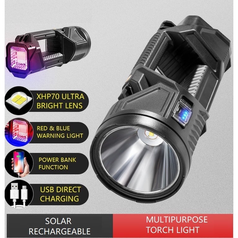 🔥Last Day 50% OFF🔥New German 1000000 lumens Waterproof Spot Lights Han ...