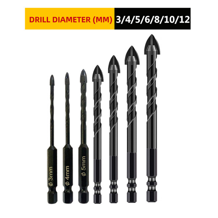 Hexagonal Shank Triangle Drill Set – ffmetro