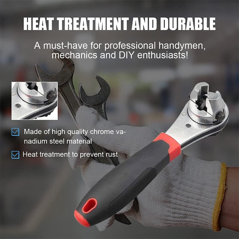 Hot Sale 49% OFF - Adjustable Ratchet Wrench – ffmetro