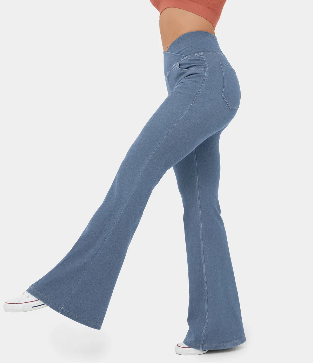 Women's Magic High Waist High Stretch Flare Pants – ffmetro