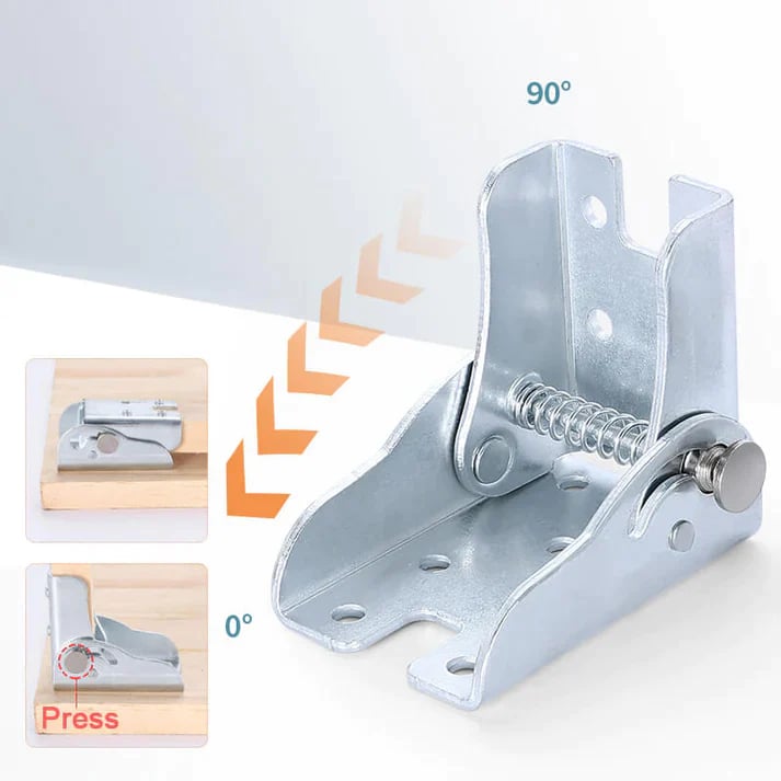 💥The Last Day Sale 49% Off💥90 degree self-locking folding hinge – ffmetro