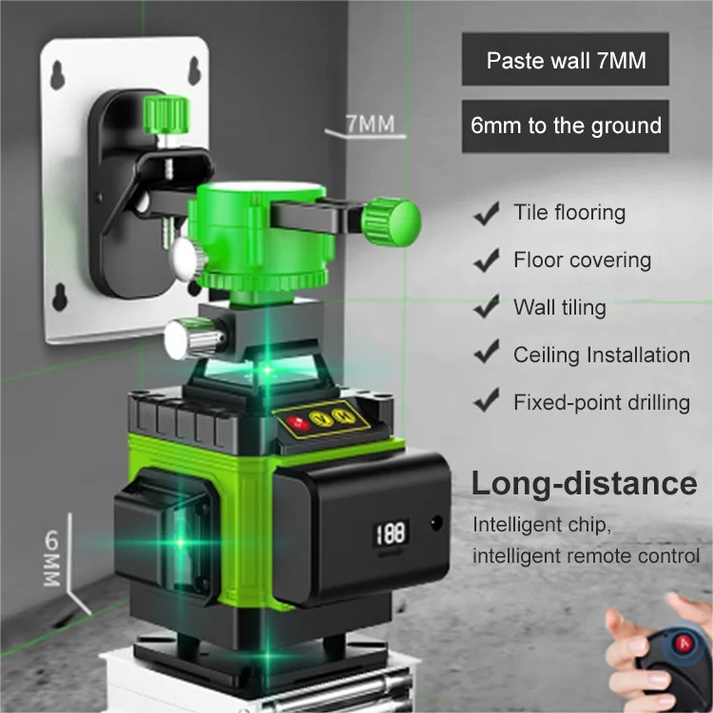 Infrared Green Light Laser Level for Precision Work – ffmetro