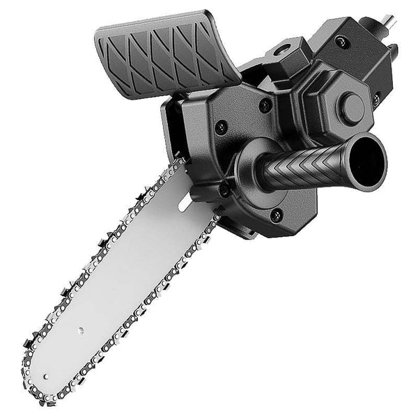 ELECTRIC DRILL MODIFIED TO ELECTRIC CHAINSAW DRILL ATTACHMENT – ffmetro