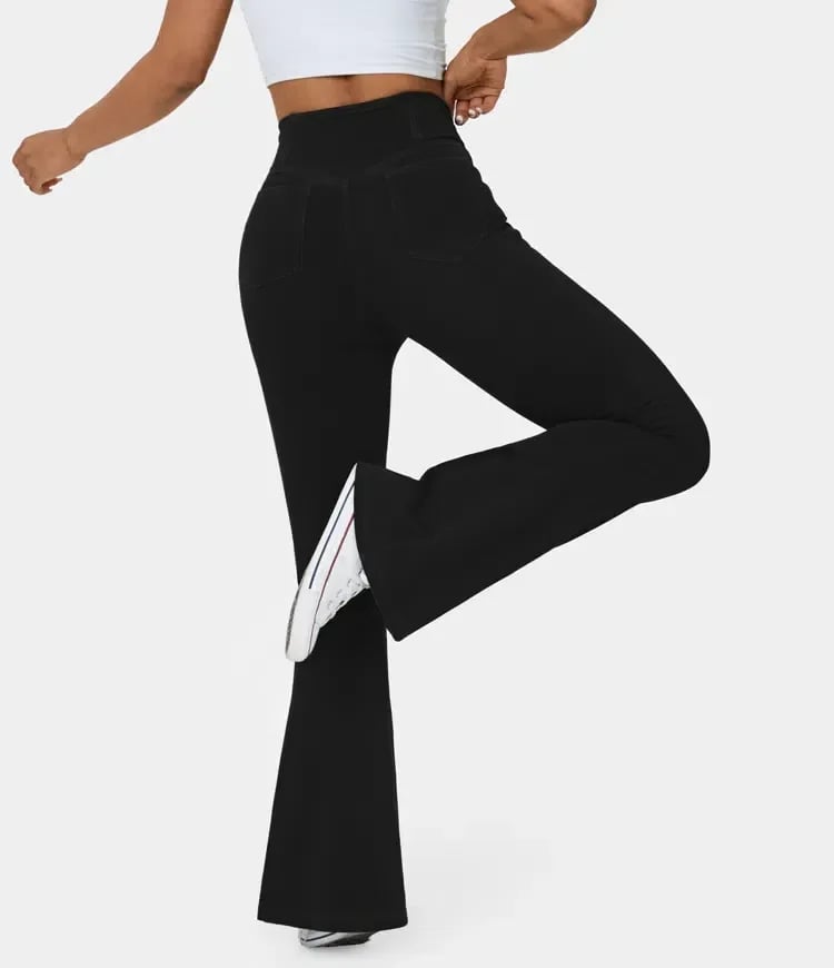Women's Magic High Waist High Stretch Flare Pants – ffmetro.com